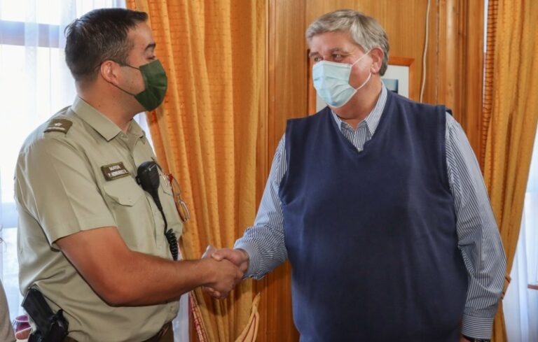 Alcalde Germán Vergara recibe la visita del nuevo Comisario de ...